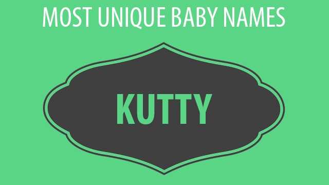 100 Most Unique Baby Names