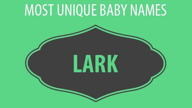 100 Most Unique Baby Names