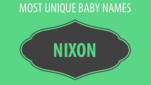 100 Most Unique Baby Names