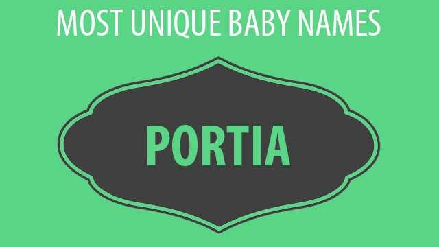100 Most Unique Baby Names