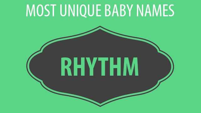 100 Most Unique Baby Names