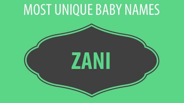100 Most Unique Baby Names