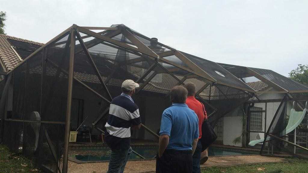 Boca Raton storm damage in photos
