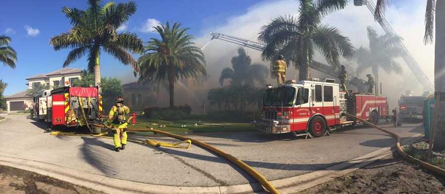 Fire destroys Boca Raton home