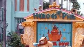 Vintage Disney: Hercules parade at Hollywood Studios