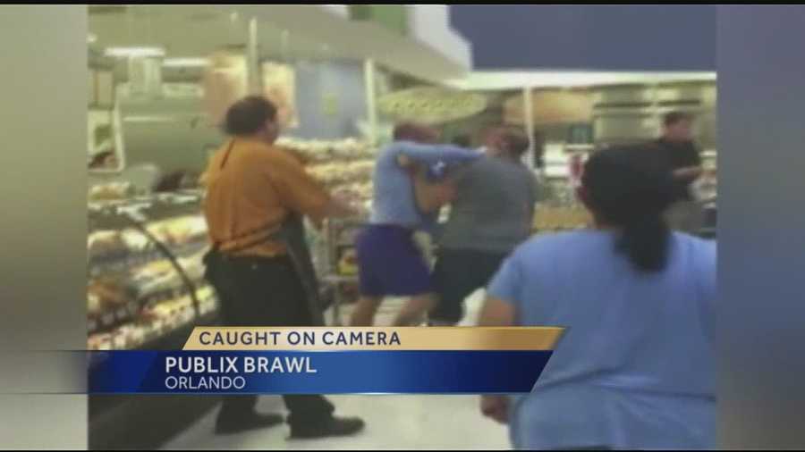 Deli disagreement? Brawl captured inside Publix
