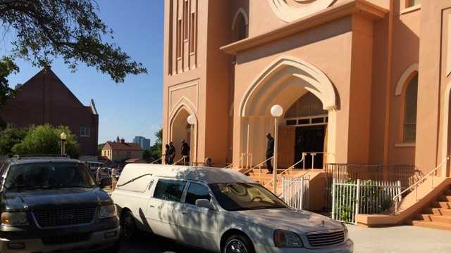 Photos from Corey Jones funeral