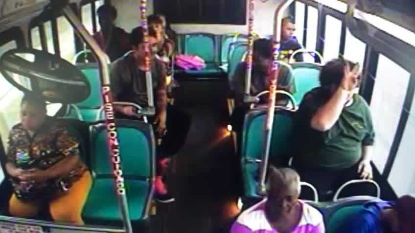 Bus bomb threat surveillance video released