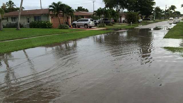 Water main fixed after streets flood in Boca Raton