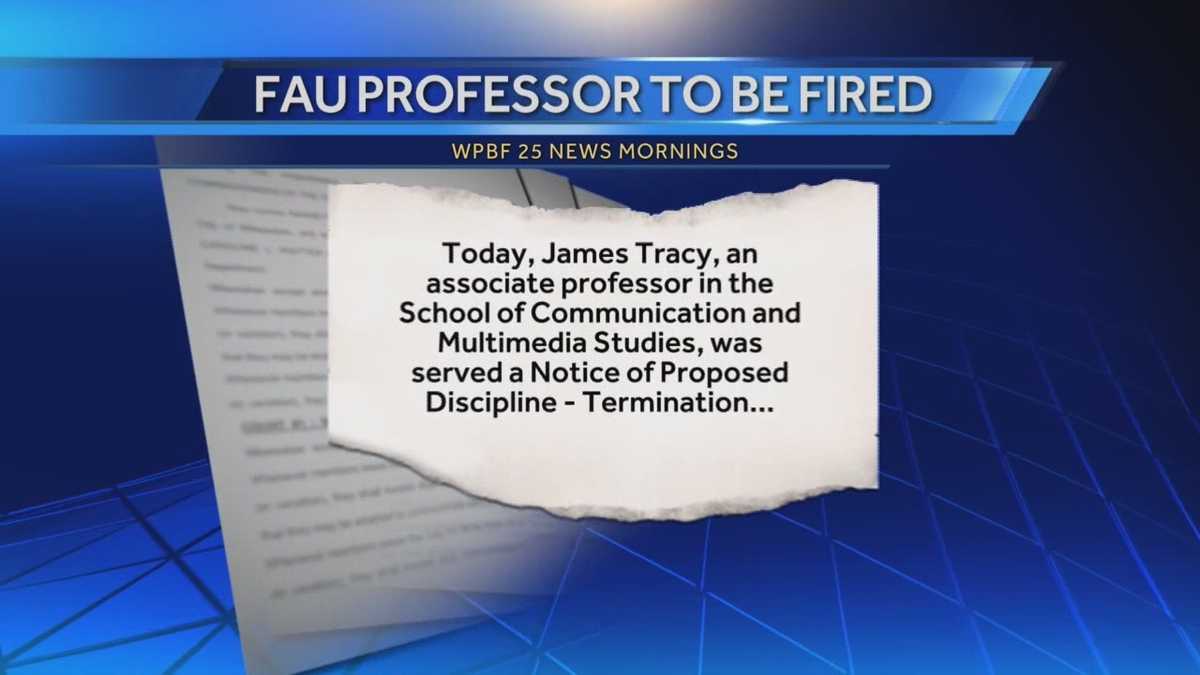 FAU moves to fire controversial professor over Sandy Hook fracas