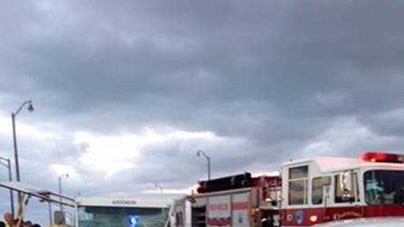 Crash involving postal truck closes Ernest Lyons Bridge