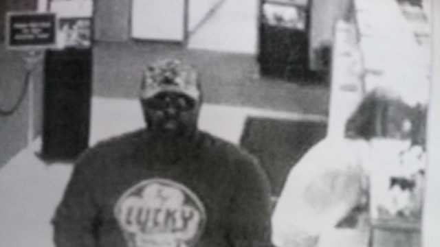 "Lucky" bank robber still at large in North Country