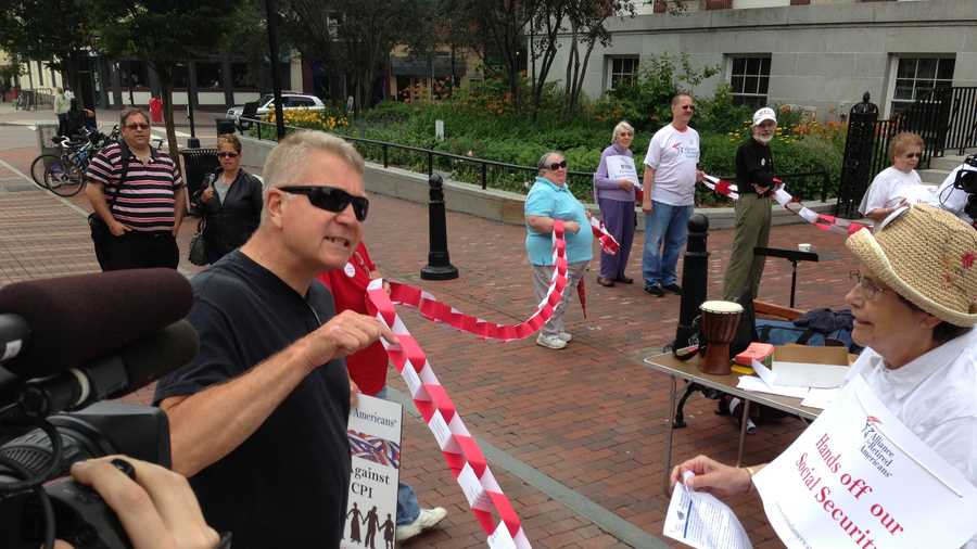 Vt. seniors protest Social Security reform
