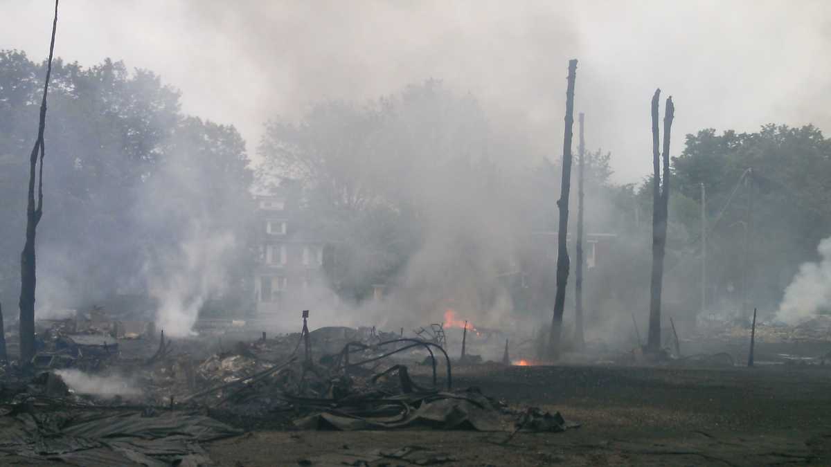 Train explosion devastates Quebec town