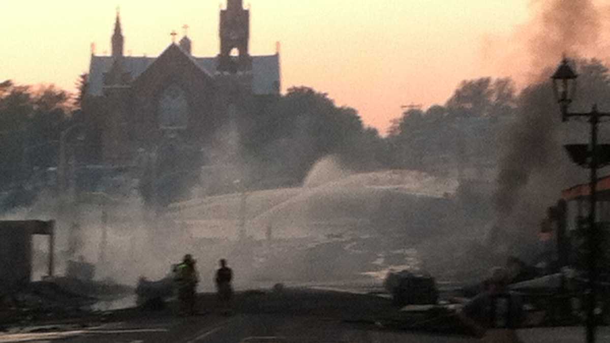 Train explosion devastates Quebec town
