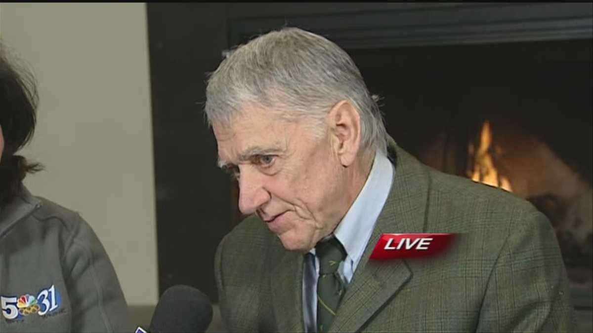 Larry Snow Damon chats with WPTZ's Stephanie Gorin