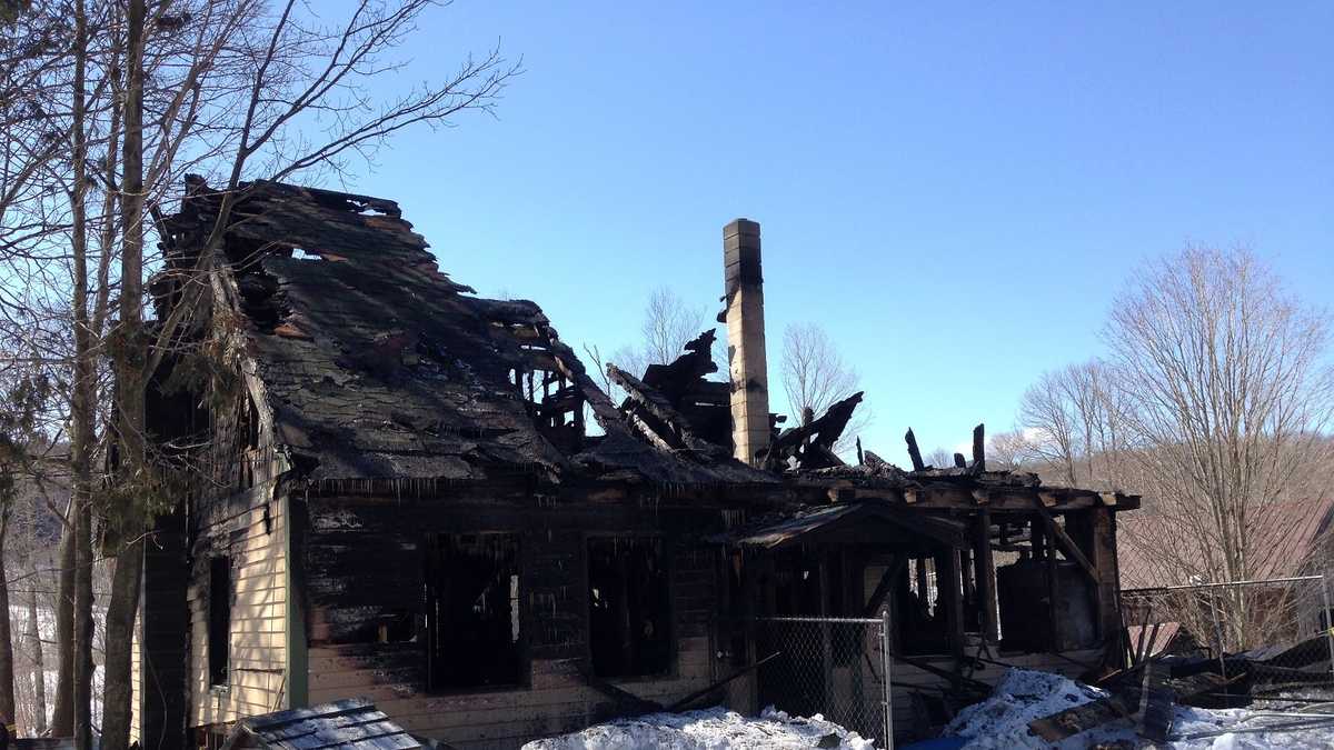 Home destroyed by fire