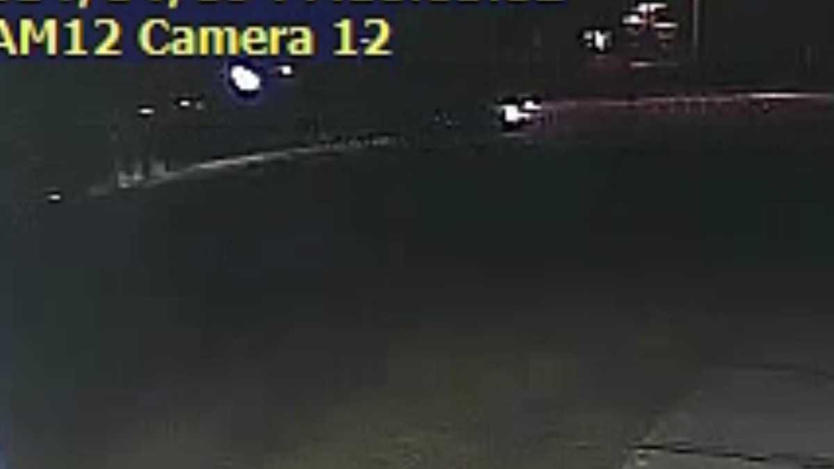 Police: Truck slams into fence, fire hydrant