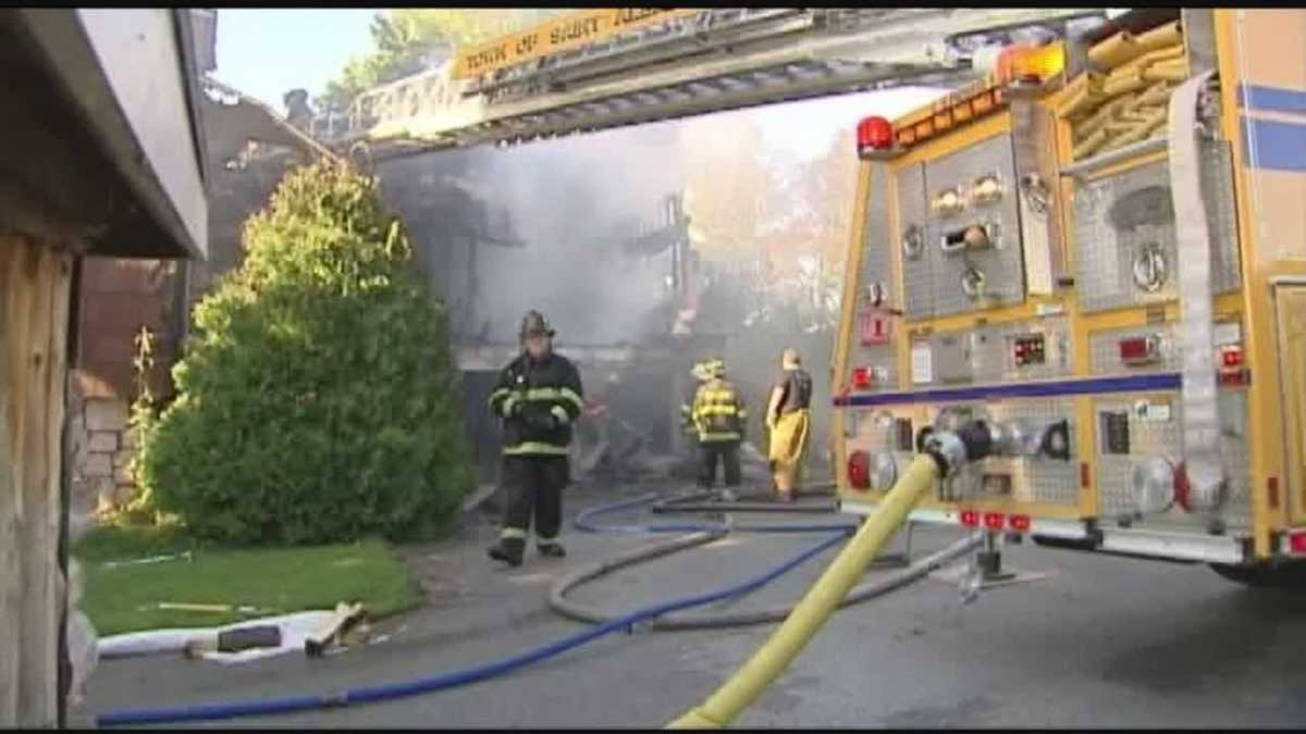 Devastating fire destroys home