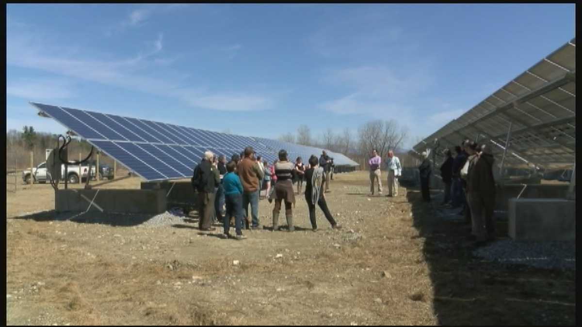 College introduces large solar array to community