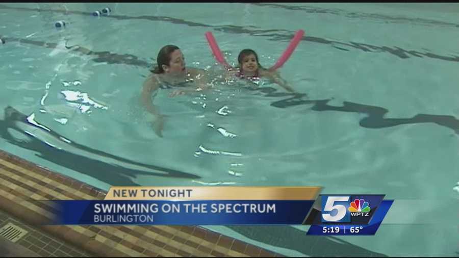 Pool time for swimmers on the autism spectrum