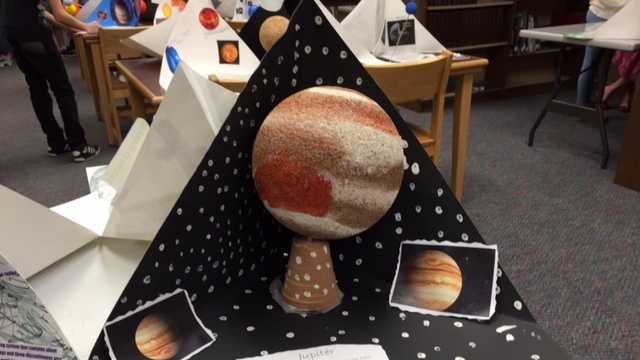 PHOTOS: Science comes alive with 6th Grade Astronomy projects