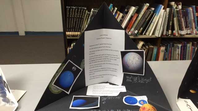 PHOTOS: Science comes alive with 6th Grade Astronomy projects