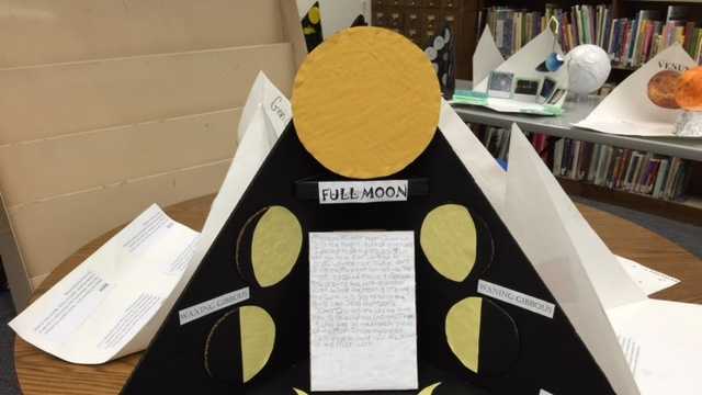 PHOTOS: Science comes alive with 6th Grade Astronomy projects