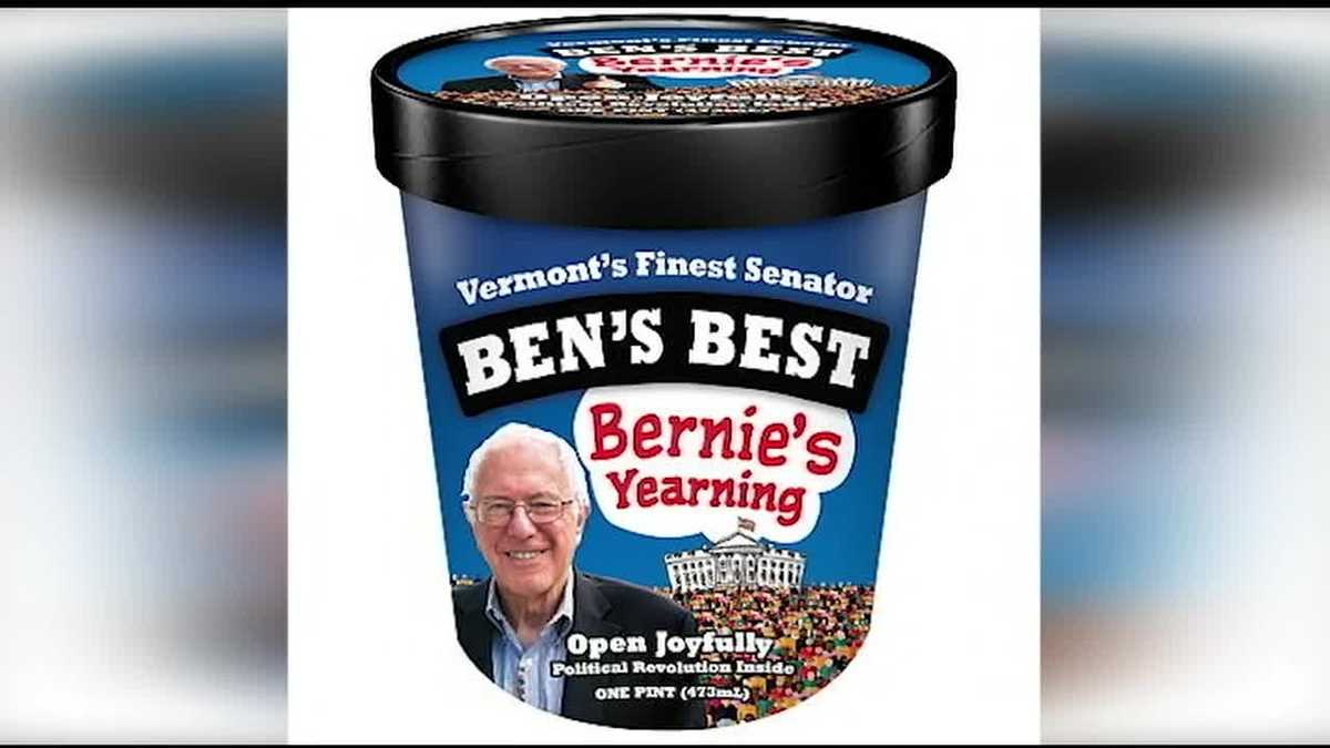 Find out how to win a pint of new Bernie Sanders ice cream