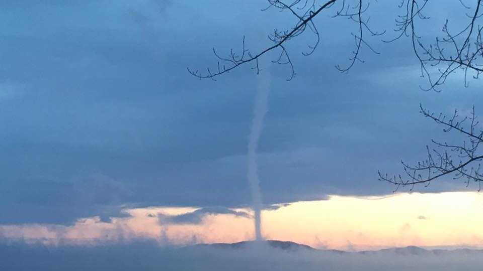 Photos: Steam devils on Lake Champlain