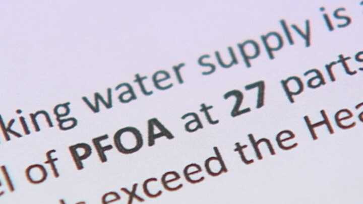 How does PFOA get into the water?