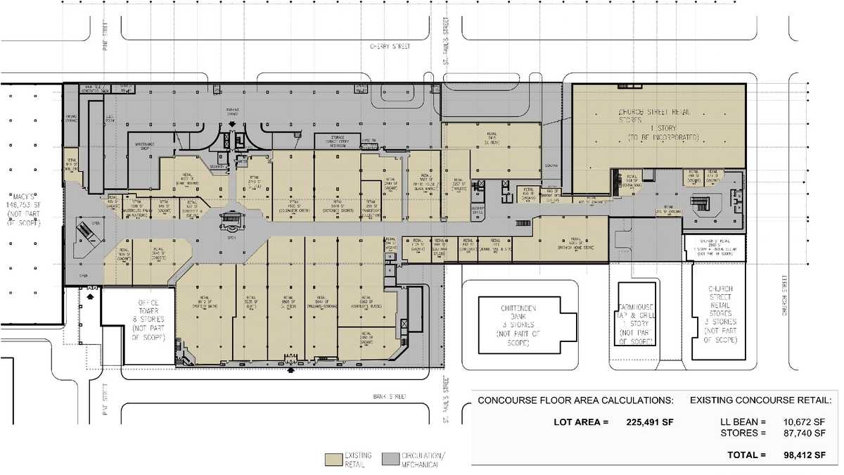 Plans: Burlington Town Center Mall redevelopment