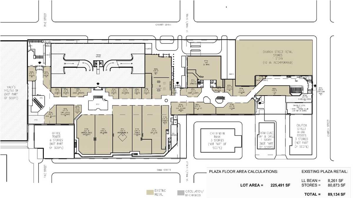 Plans: Burlington Town Center Mall redevelopment