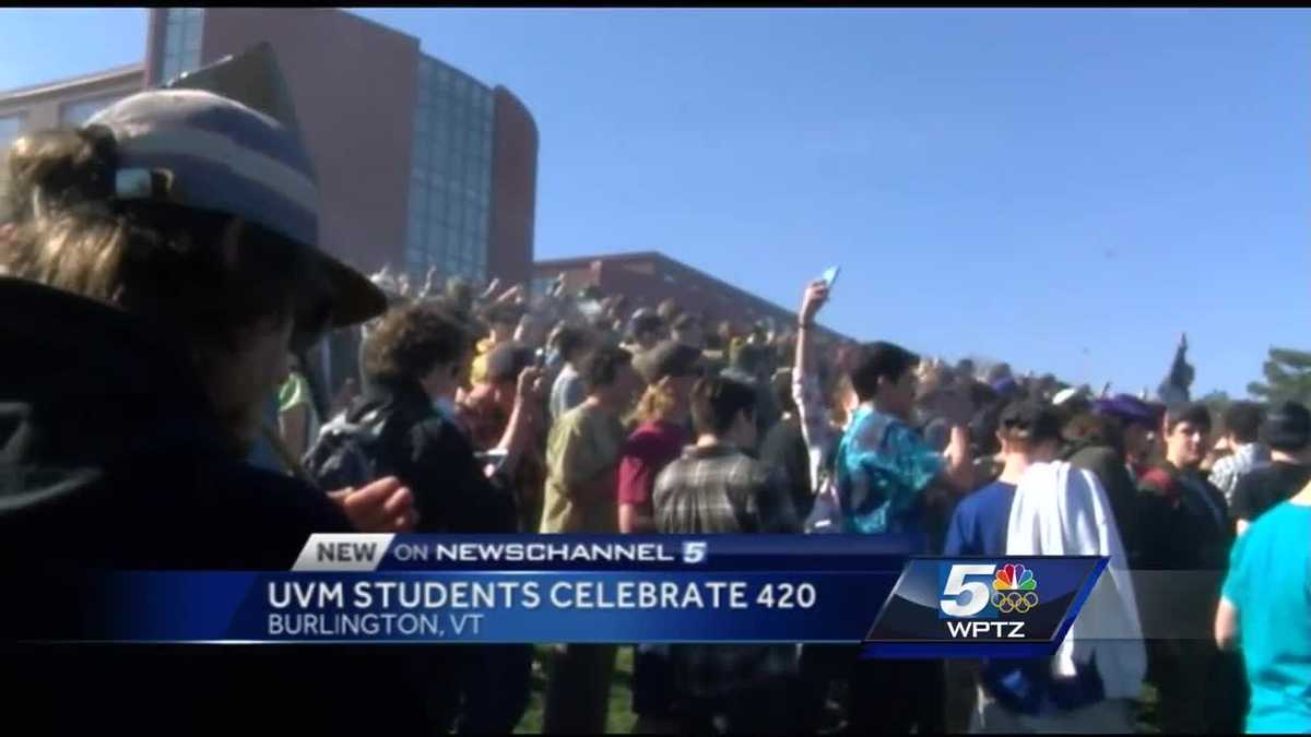 Two very different ways UVM students celebrated 4/20
