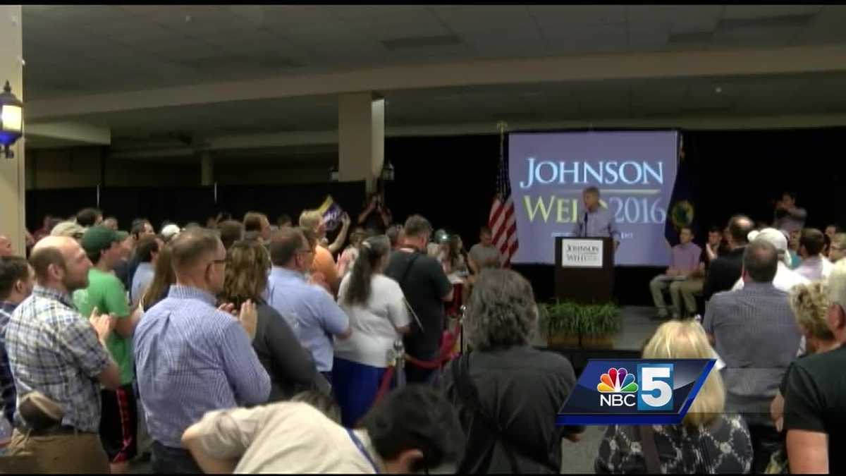Libertarian presidential candidates visit large crowd at South ...