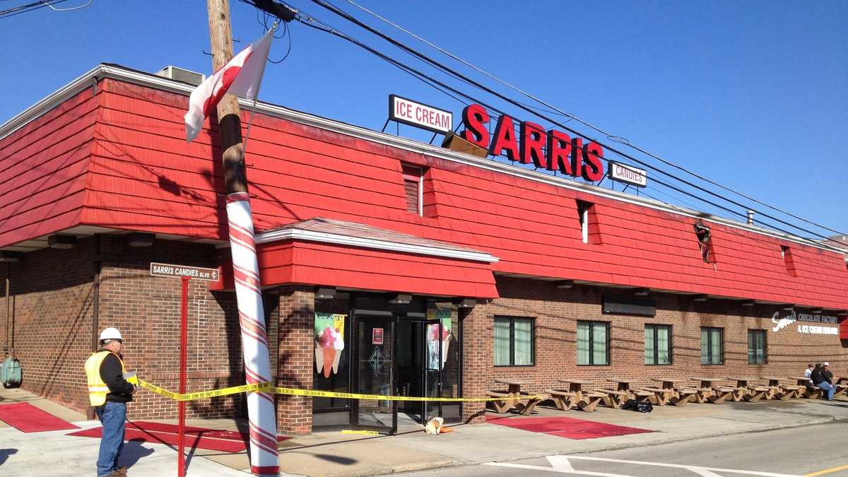 In Photos: Fire At Sarris Candies Factory
