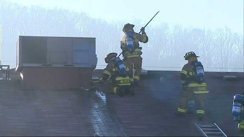 In Photos: Fire At Sarris Candies Factory