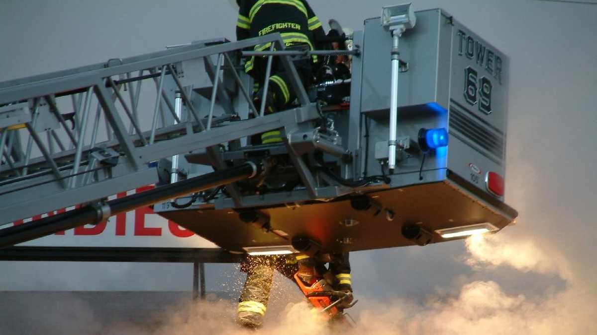 In Photos: Fire At Sarris Candies Factory