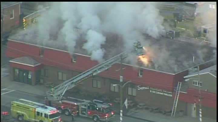In Photos: Fire At Sarris Candies Factory