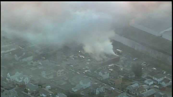In Photos: Fire At Sarris Candies Factory