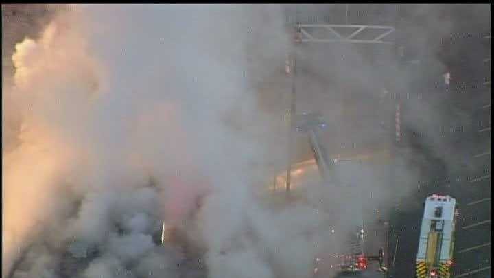 In Photos: Fire At Sarris Candies Factory