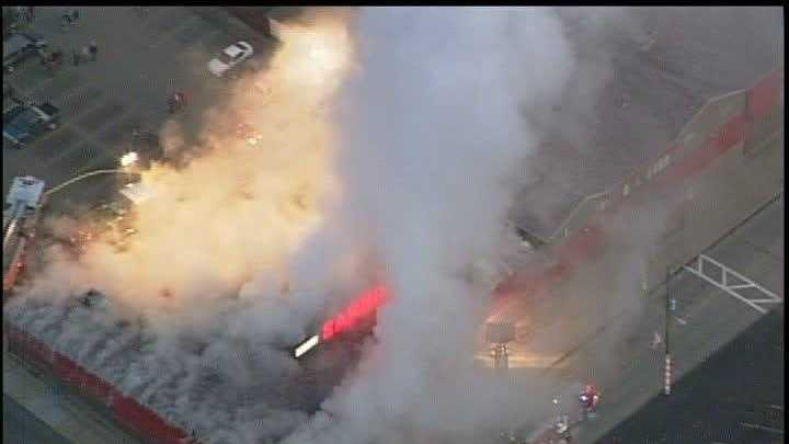 In Photos: Fire At Sarris Candies Factory