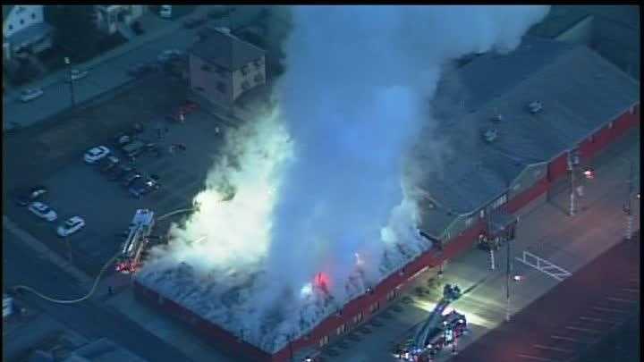 In Photos: Fire At Sarris Candies Factory