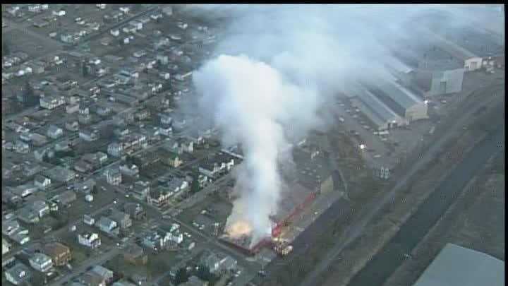 In Photos: Fire At Sarris Candies Factory