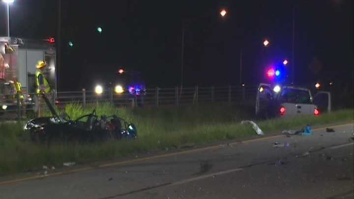 Child killed in Route 28 crash