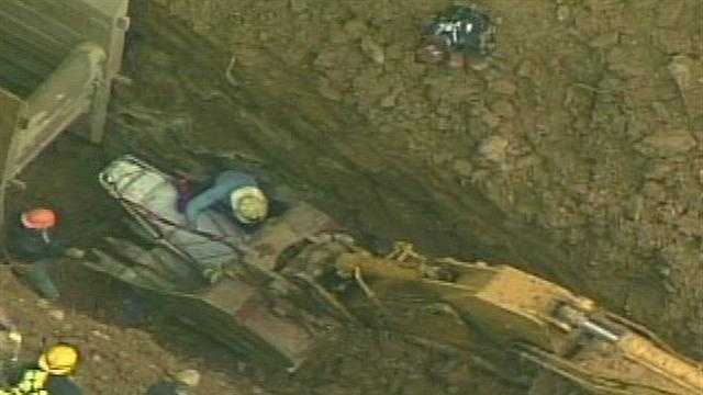 Slideshow: Photos from the excavation site rescue