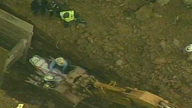 Slideshow: Photos from the excavation site rescue