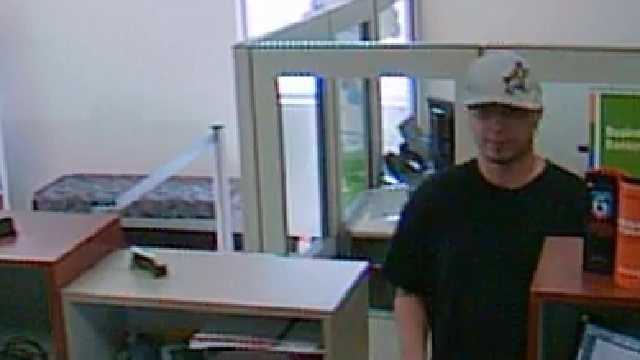 Images show PNC Bank robbery suspect