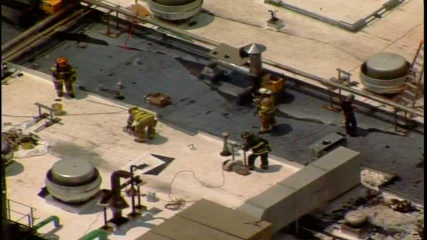 Meat packing plant catches fire in Arnold