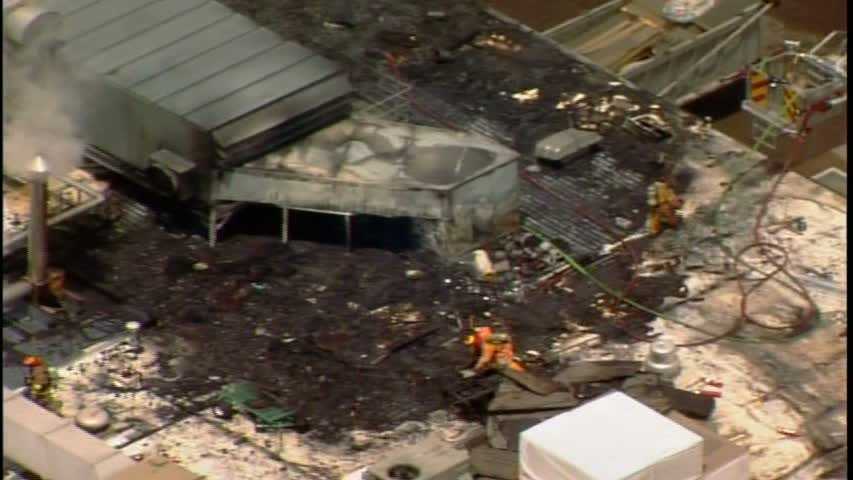 Meat packing plant catches fire in Arnold